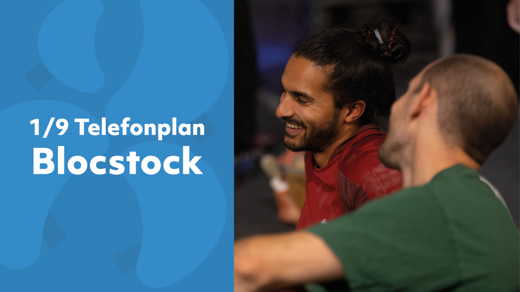 SLUTSÅLT: Blocstock Telefonplan: 1 september! - Telefonplan